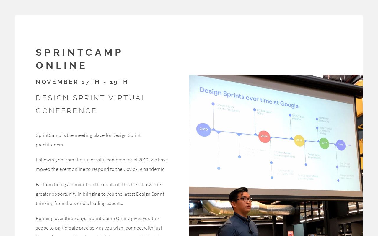 Sprint Camp Online